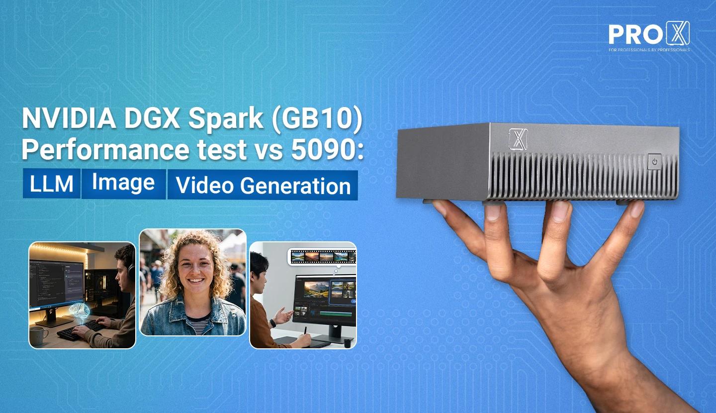 NVIDIA DGX Spark (GB10) Performance test vs 5090: LLM, Image and Video ...